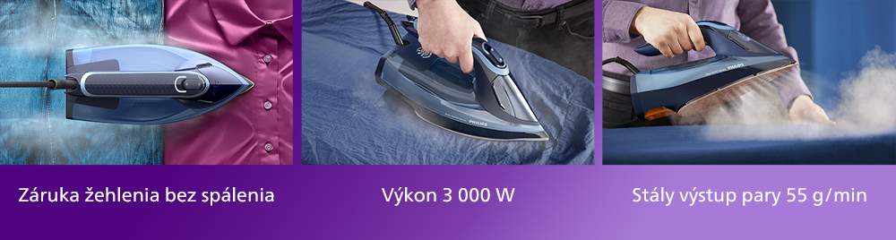 Žehlička naparovacia Philips Azur 8000 Series DST8020/20 | Planeo